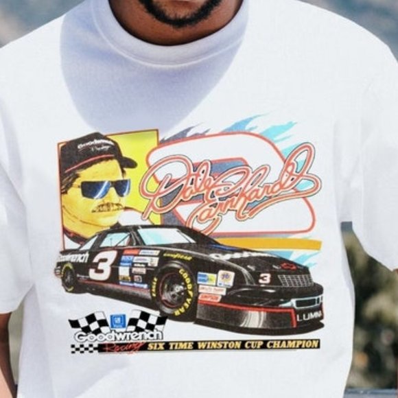 Gildan | Shirts | 9s Dale Earnhardt Nascar Racing T Shirt Dale ...